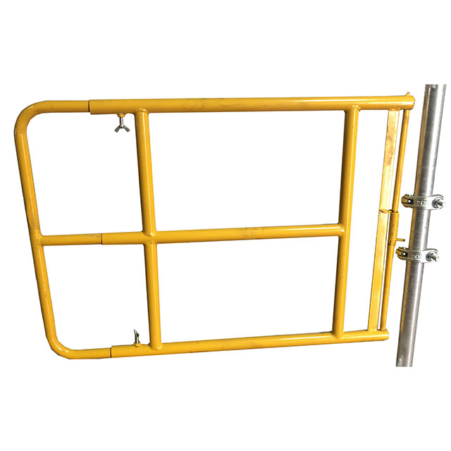 Yellow Ladder Access Scaffolding Tube Safety Gate from China ...