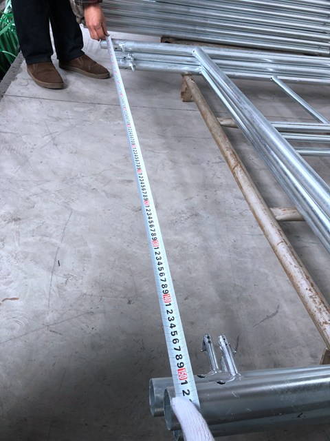 Hot Dip Galvanized HDG Spring Rivet Frame Scaffolding from China ...