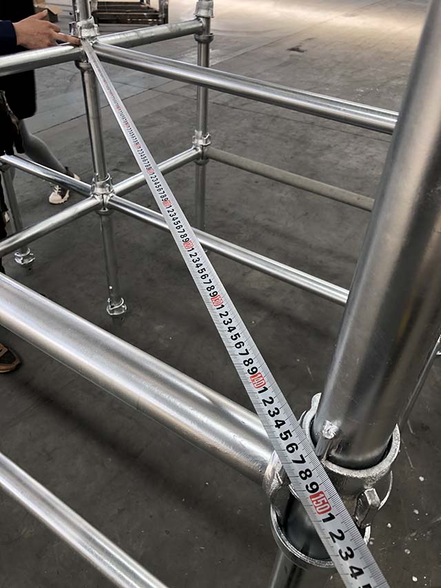 HDG Ledger Vertical Cuplock Scaffolding System from China manufacturer ...