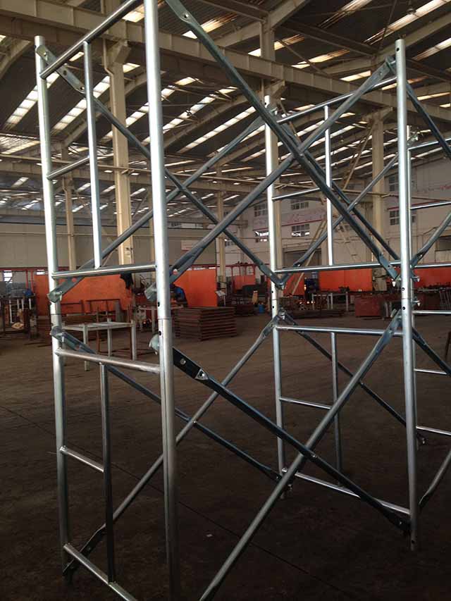 Galvanized Frame Scaffolding System from China manufacturer - EK ...