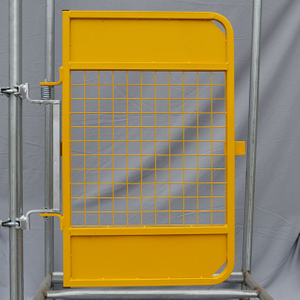 Yellow Ladder Access Scaffolding Tube Safety Gate from China ...