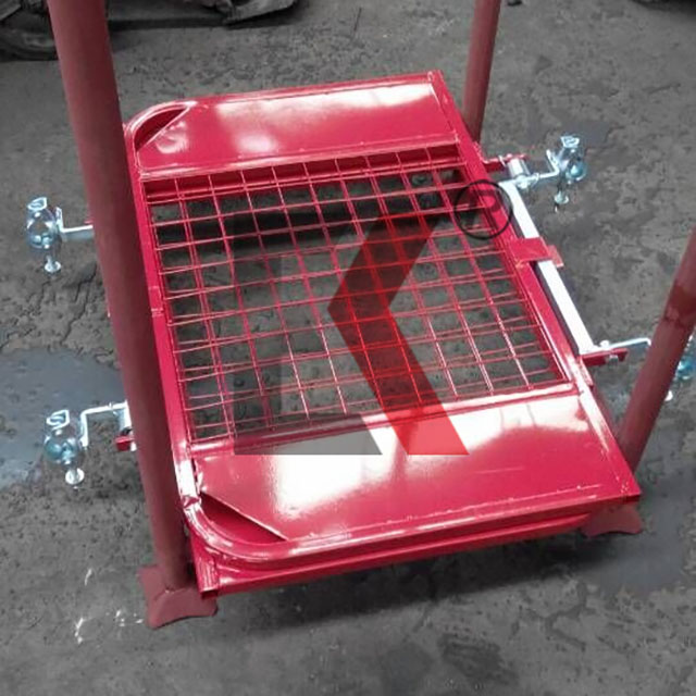 Scaffolding Fixed Ladder Spring Safety Gate from China manufacturer ...